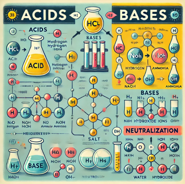 Les Acides et les Bases : Théories et Réactions - La Chimie