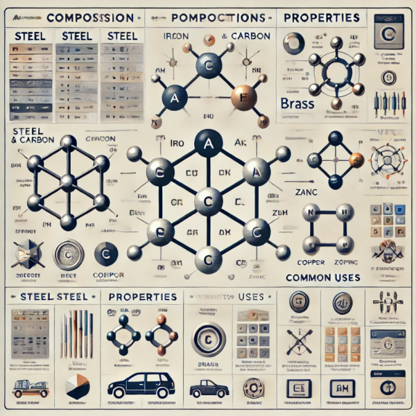 Les Alliages Métalliques : Composition, Propriétés et Usages - La Chimie